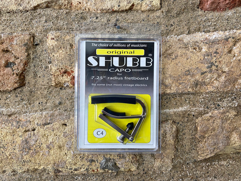 Shubb C4 7.25" Radius Capo - Some Neck Guitars