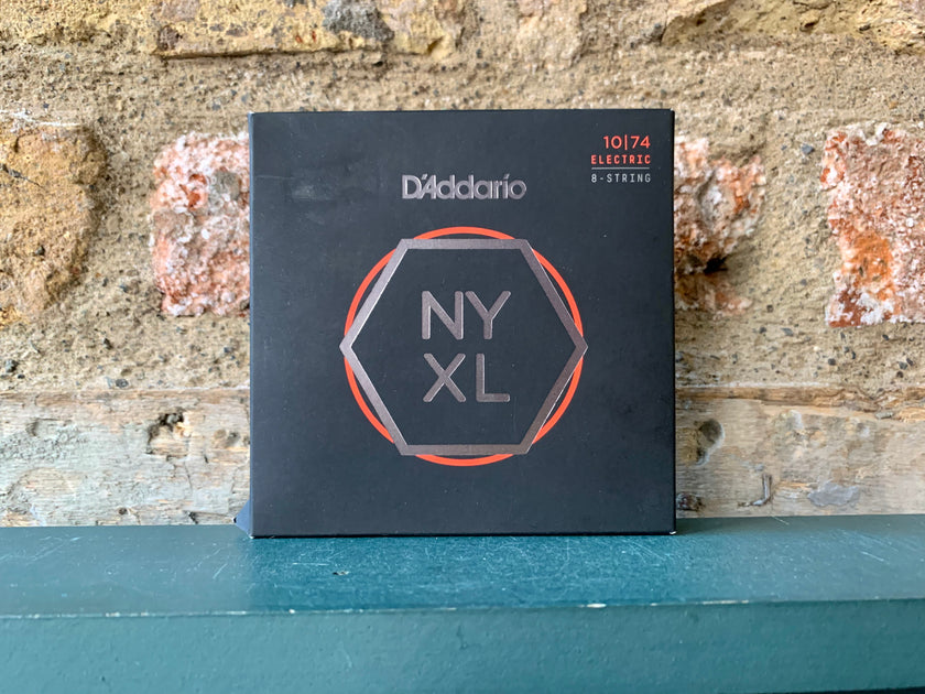 D'Addario NYXL 10-74 8-String - Some Neck Guitars