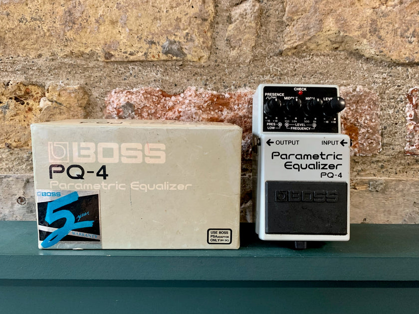 Boss PQ-4 Parametric Equalizer - Some Neck Guitars