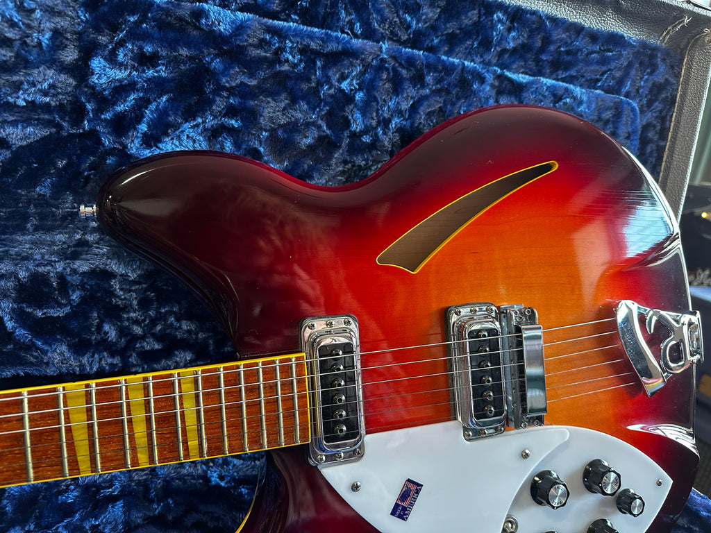 Rickenbacker 360 Left-Handed Fireglo 2008 - Some Neck Guitars