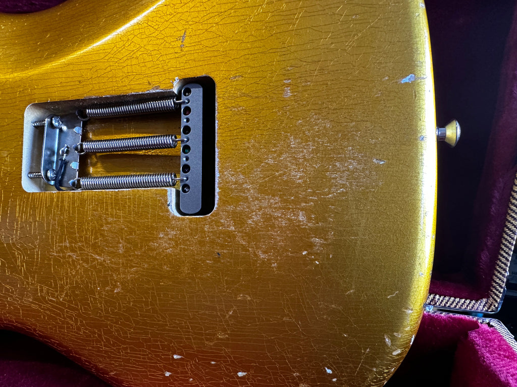 Waterslide Coodercaster S Style Aztec Gold 2019 - Some Neck Guitars