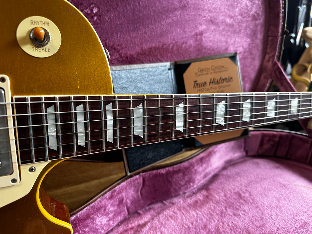 Gibson Custom Shop True Historic '57 Les Paul Murphy Aged Gold Top 201 ...