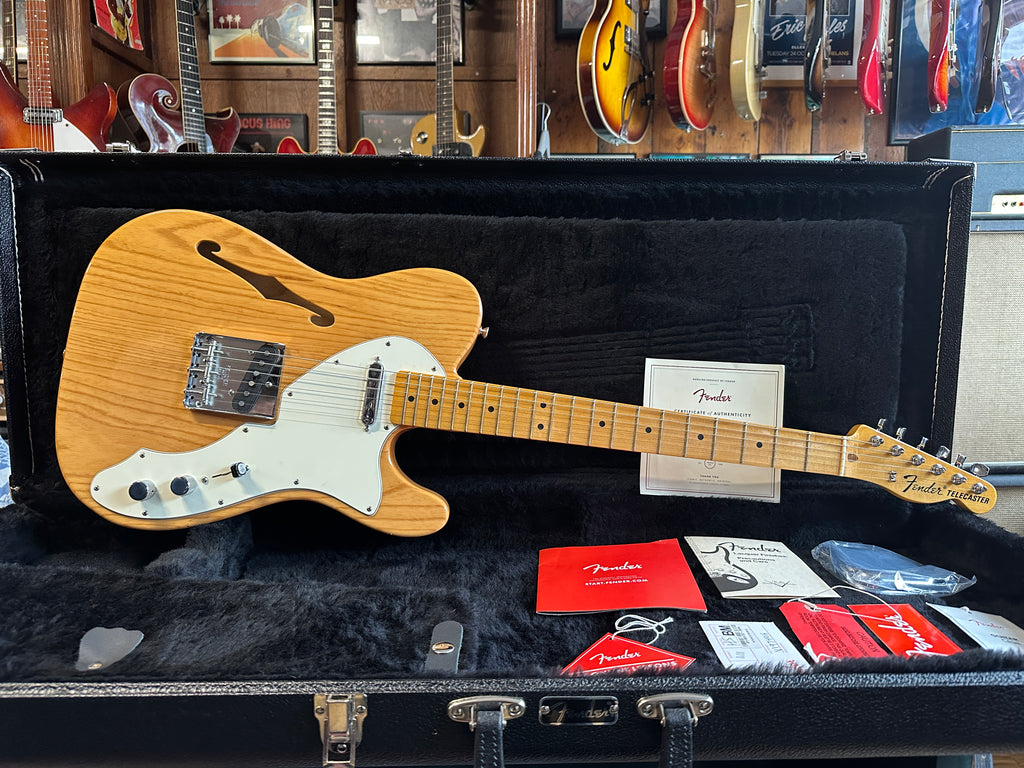 Fender American Original ’60s Telecaster Thinline Aged Natural - Some ...