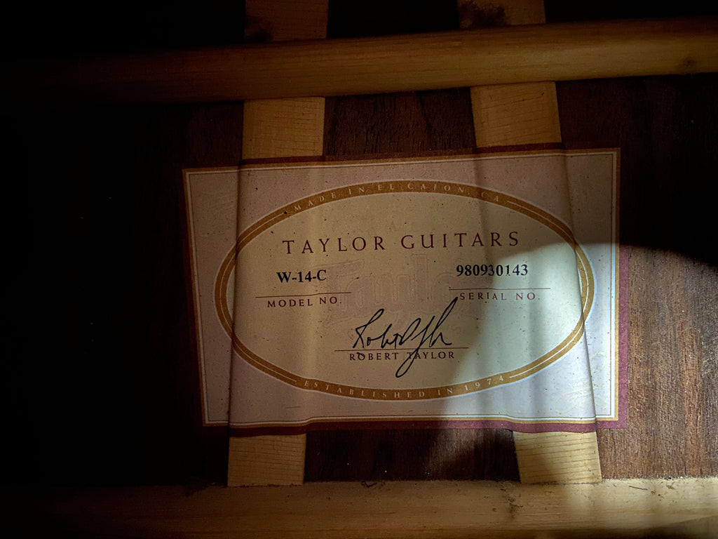 Taylor W14C 1998 - Some Neck Guitars