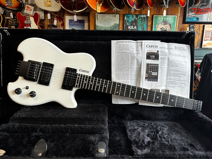 Carvin HH2 Allan Holdsworth Signature White - Some Neck Guitars