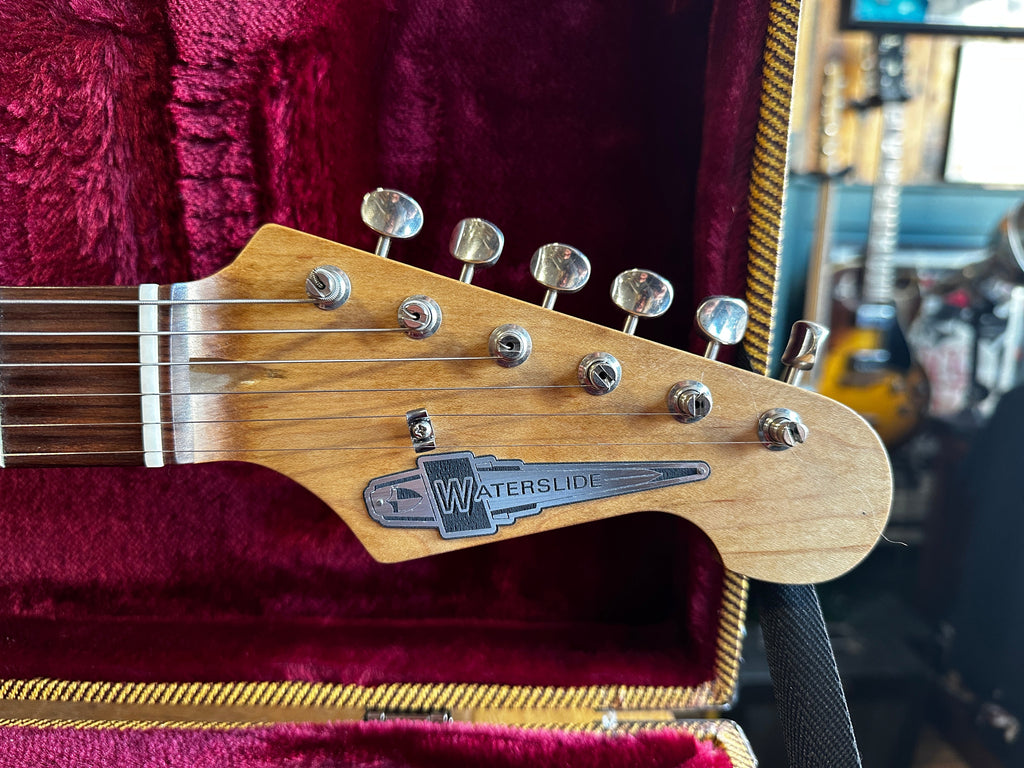Waterslide Coodercaster S Style Aztec Gold 2019 - Some Neck Guitars