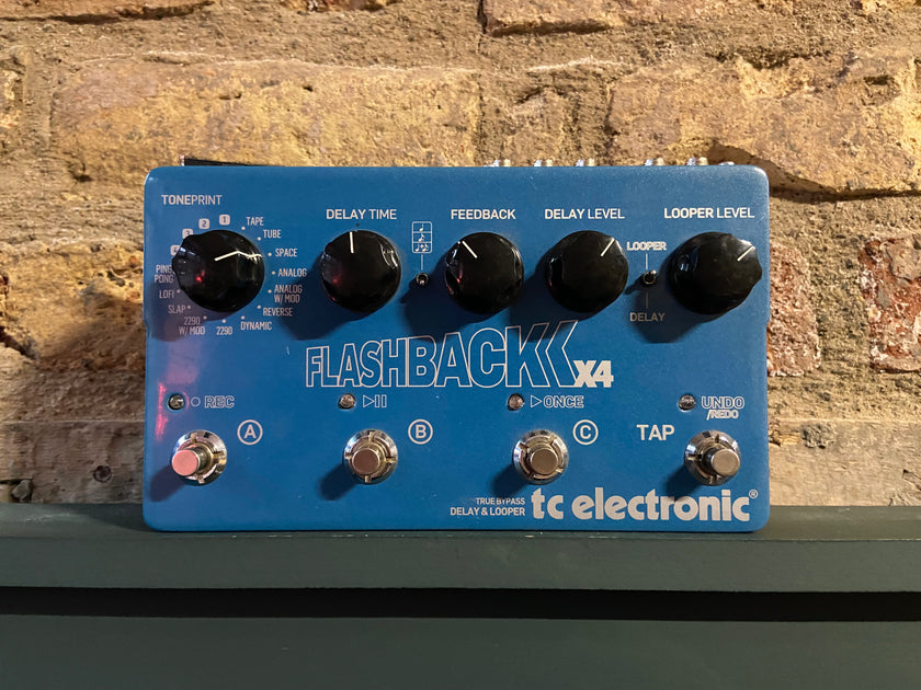 TC Electronic Flashback X4 Delay & Looper - Some Neck Guitars