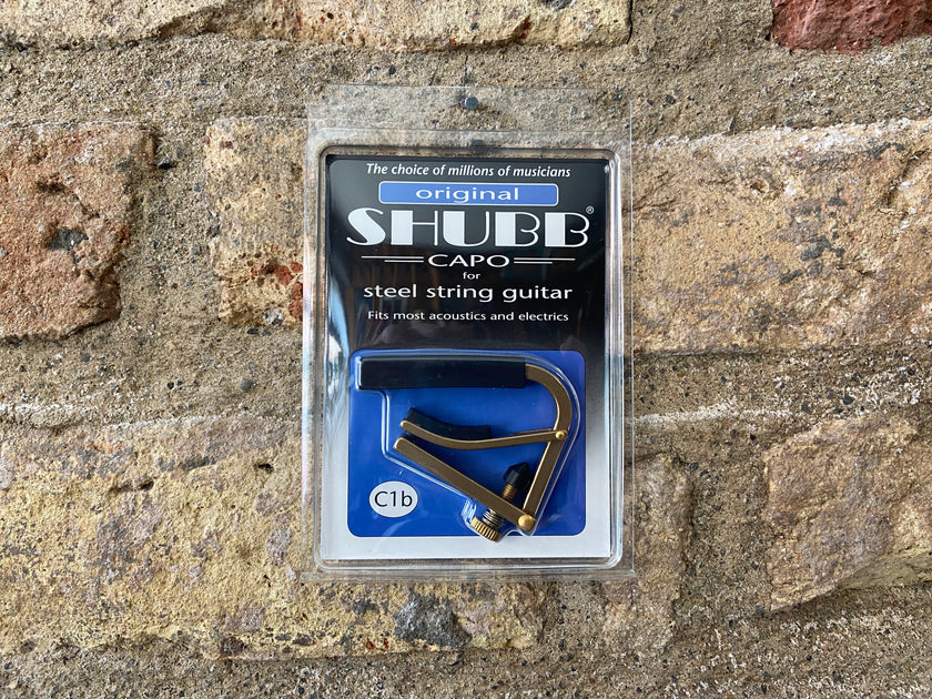 Shubb C1b Steel String Capo - Some Neck Guitars