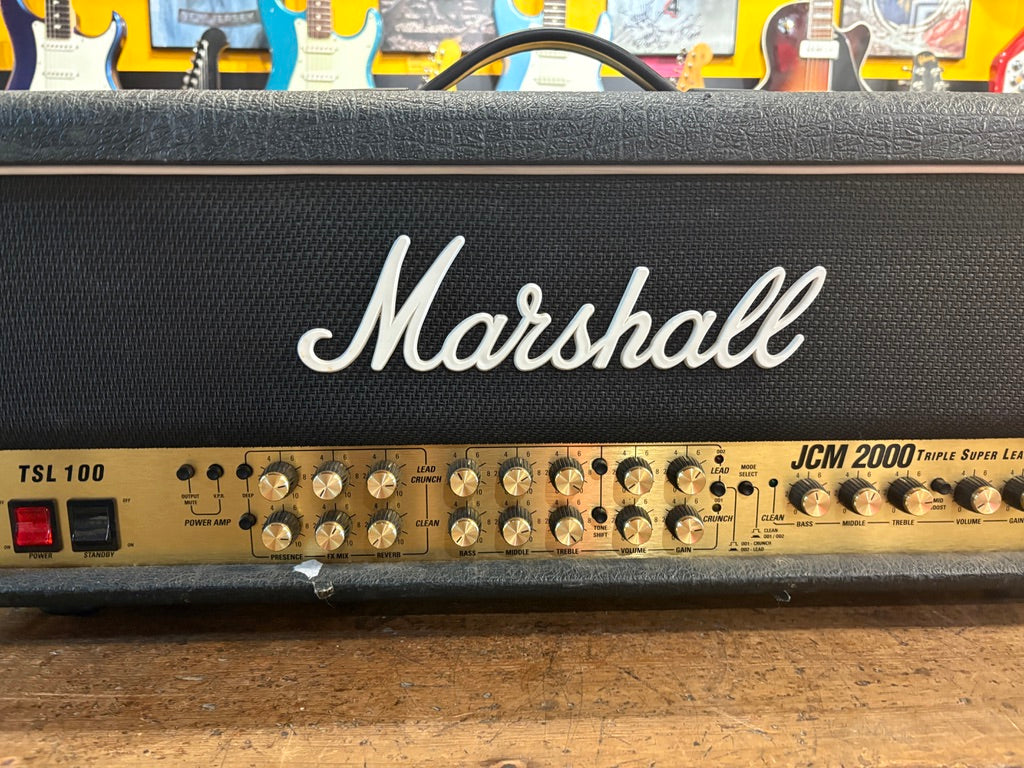 Marshall JCM 2000 TSL 100 Triple Super Lead Head - Some Neck Guitars