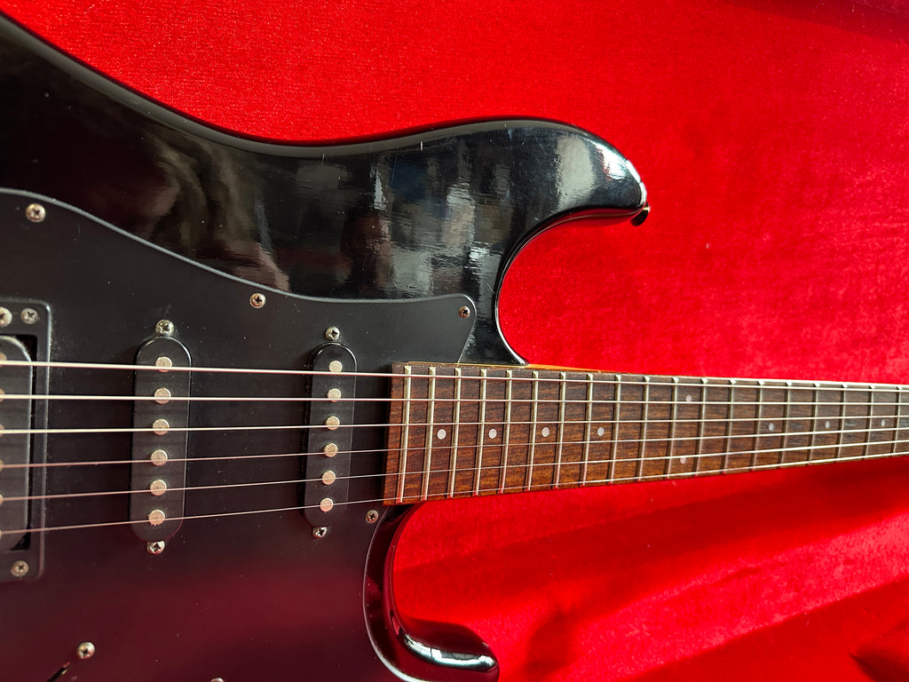 Samick Stratocaster Black 1990's - Some Neck Guitars