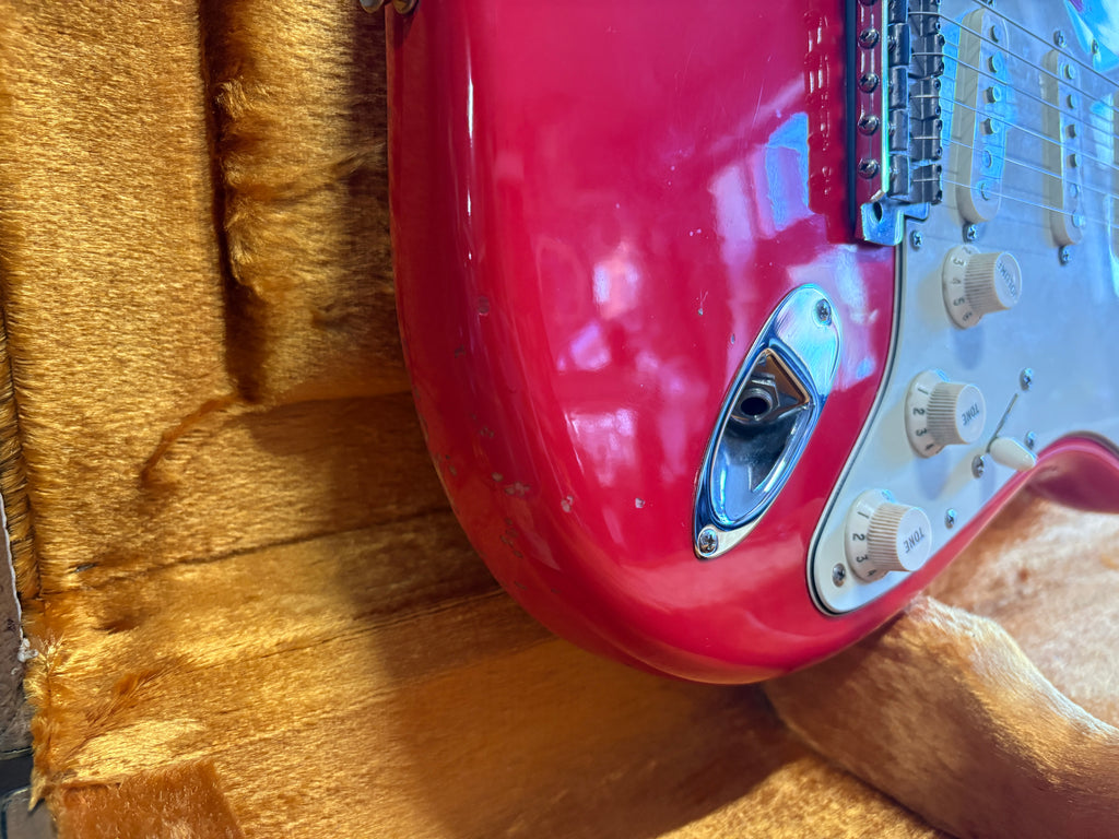 Fender Mark Knopfler Artist Series Signature Stratocaster Hot Rod Red ...