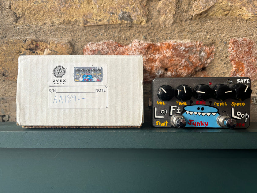 ZVEX Effects Junky Lo-Fi Loop Hand Painted - Some Neck Guitars