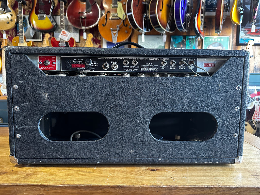 Fender Dual Showman Reverb Head 1972 - Some Neck Guitars