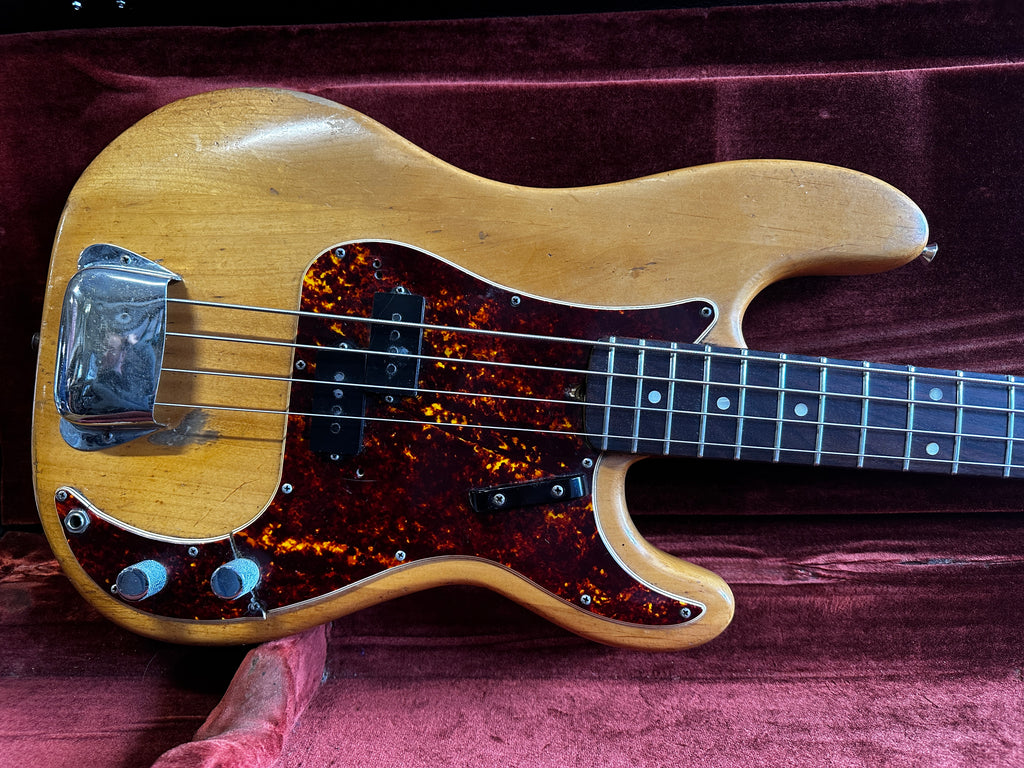 Fender Precision Bass Natural Stripped 1968 - Some Neck Guitars