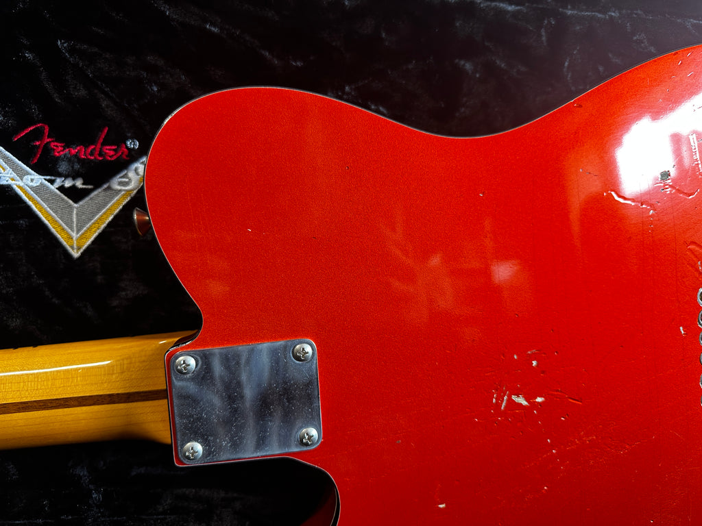 Fender Custom Shop '50's Double Bound Telecaster Candy Tangerine Relic ...