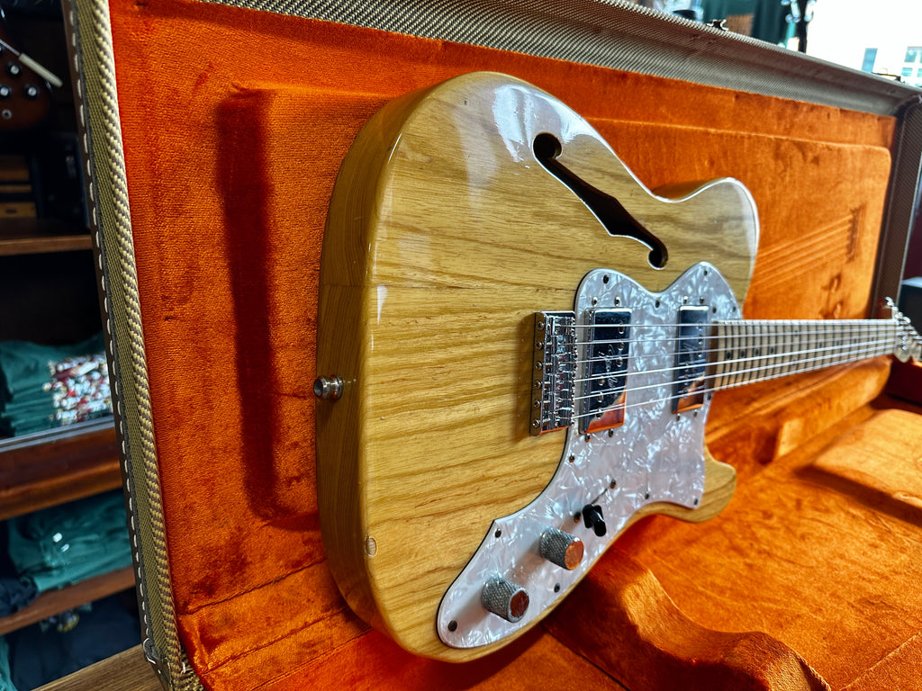 Fender '72 Telecaster Thinline Crafted In Japan Natural 1997 - Some ...
