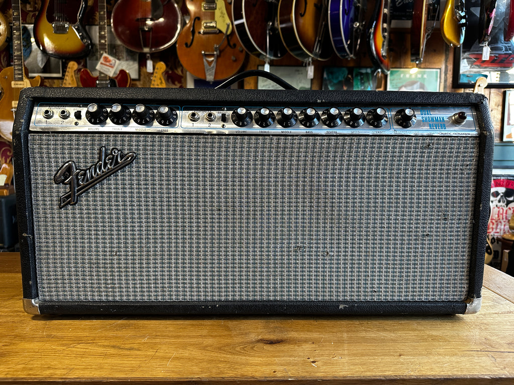 Fender Dual Showman Reverb Head 1972 - Some Neck Guitars