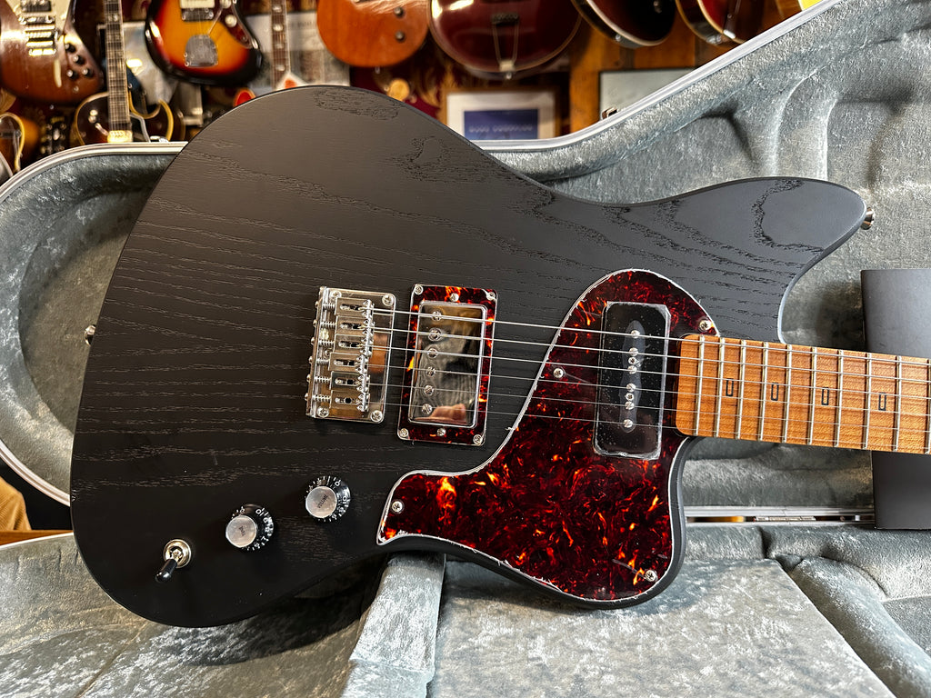 PJD Guitars St John New Standard Midnight Black - Some Neck Guitars