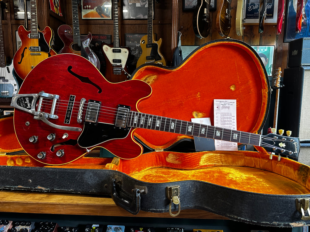 Gibson ES-335 Factory Bigsby Cherry 1968 - Some Neck Guitars