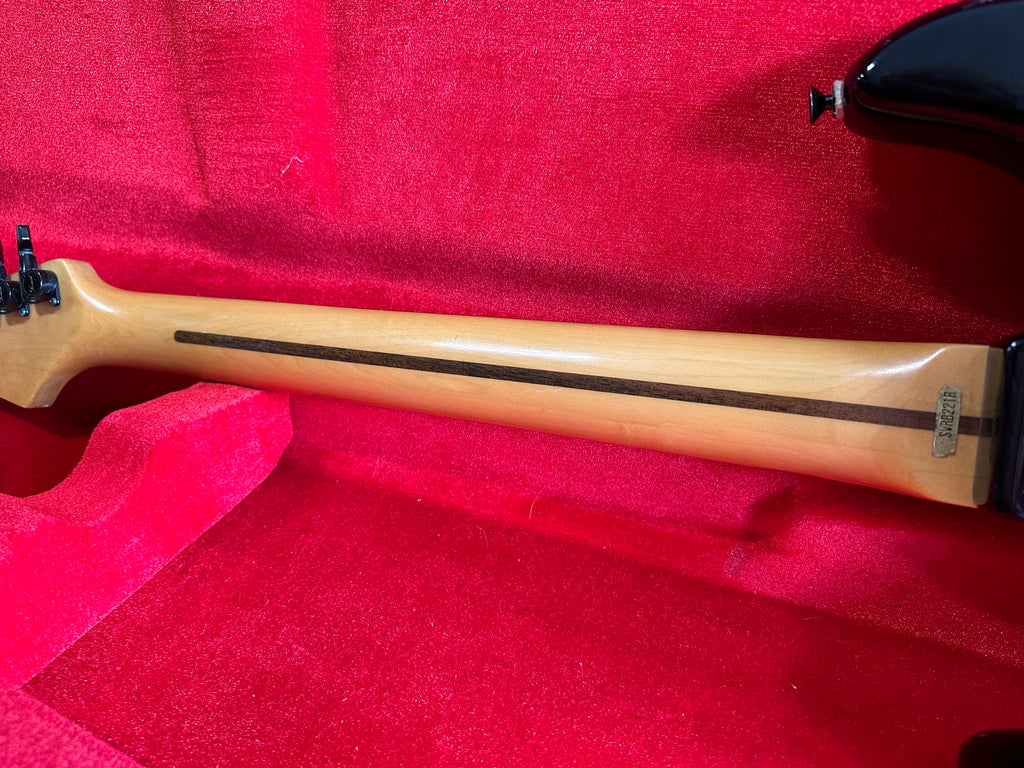 Samick Stratocaster Black 1990's - Some Neck Guitars