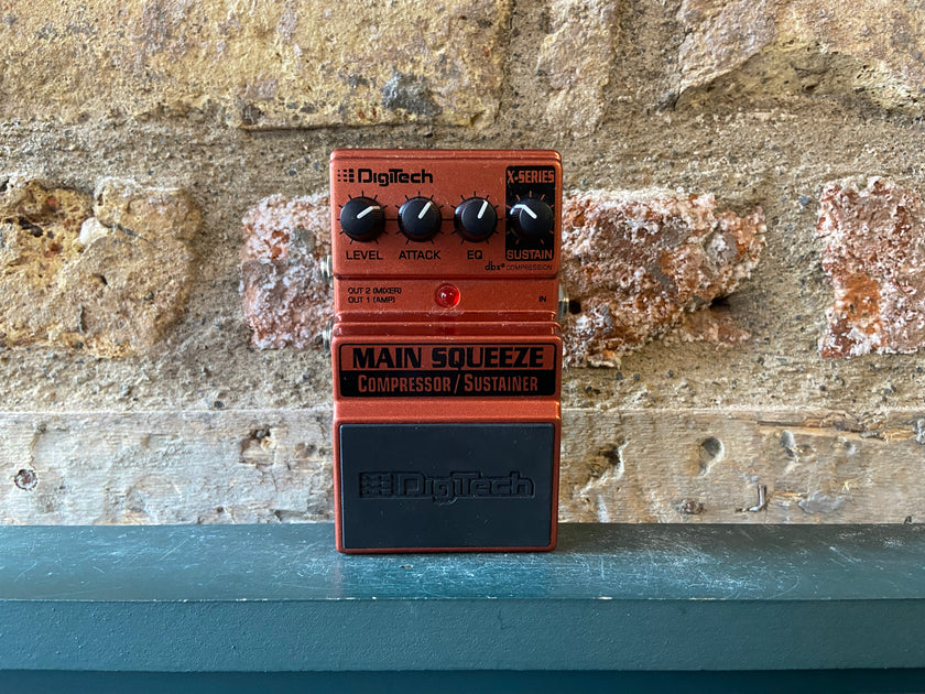Digitech Main Squeeze Compressor/Sustainer - Some Neck Guitars
