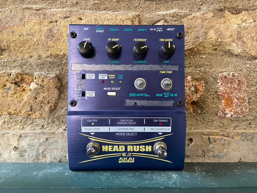 Akai E2 Headrush Delay/Looper - Some Neck Guitars