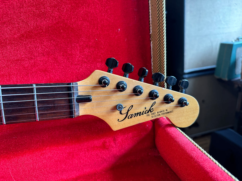 Samick Stratocaster Black 1990's - Some Neck Guitars