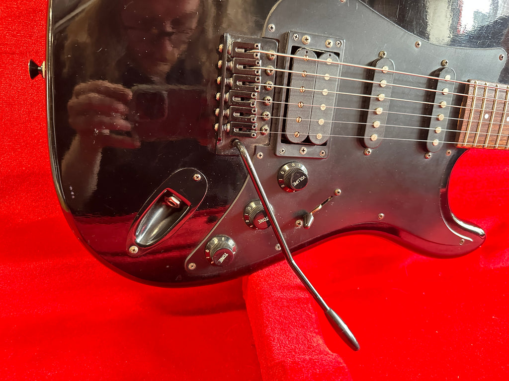 Samick Stratocaster Black 1990's - Some Neck Guitars