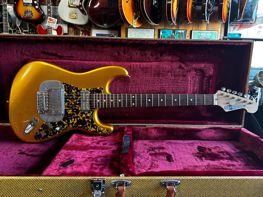 Waterslide Coodercaster S Style Aztec Gold 2019 - Some Neck Guitars