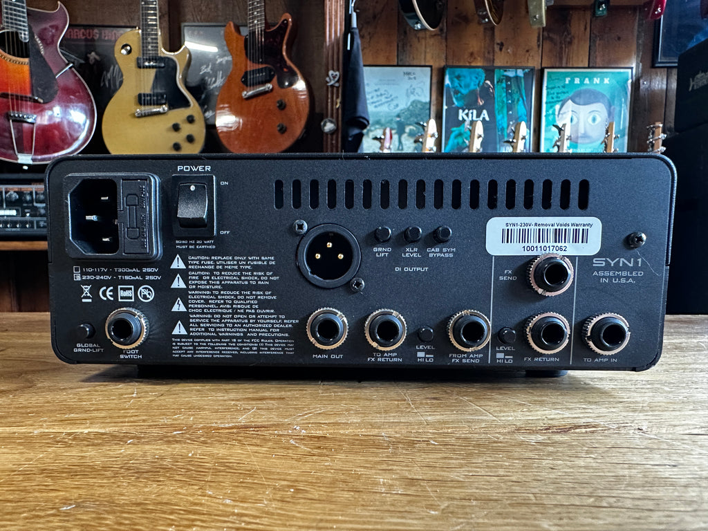Synergy SYN-1 Rack Mount Preamp - Some Neck Guitars