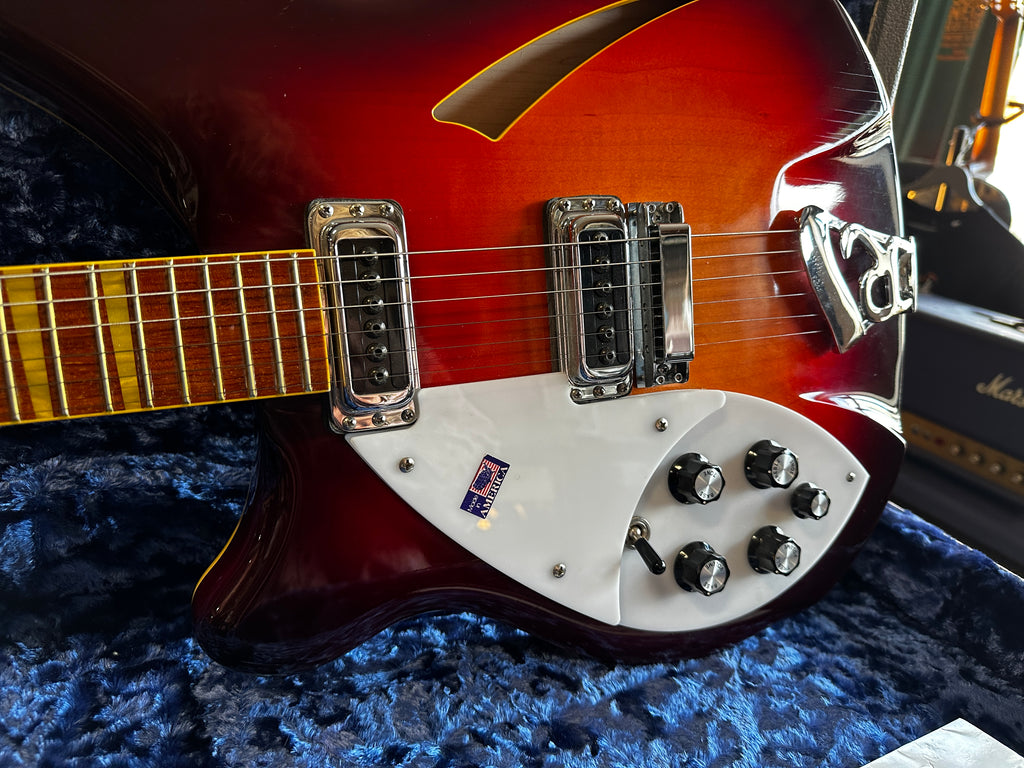 Rickenbacker 360 Left-Handed Fireglo 2008 - Some Neck Guitars