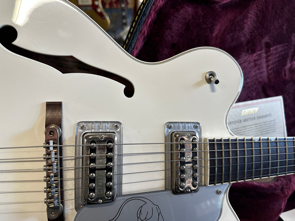 Gretsch G6137TCB Panther Center Block White 2014 - Some Neck Guitars