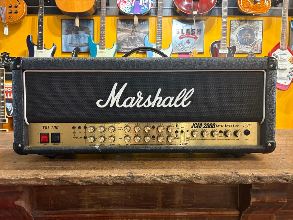 Marshall JCM 2000 TSL 100 Triple Super Lead Head - Some Neck Guitars