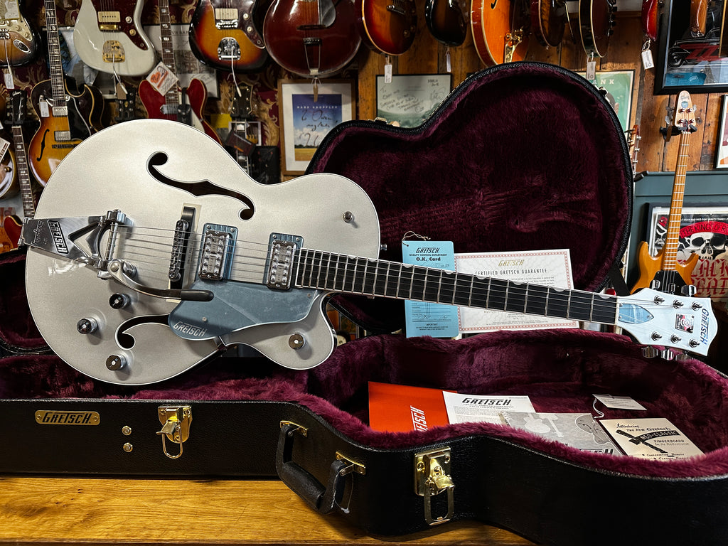 Gretsch G6118T-140 140th Anniversary Double Platinum 2023 - Some Neck ...