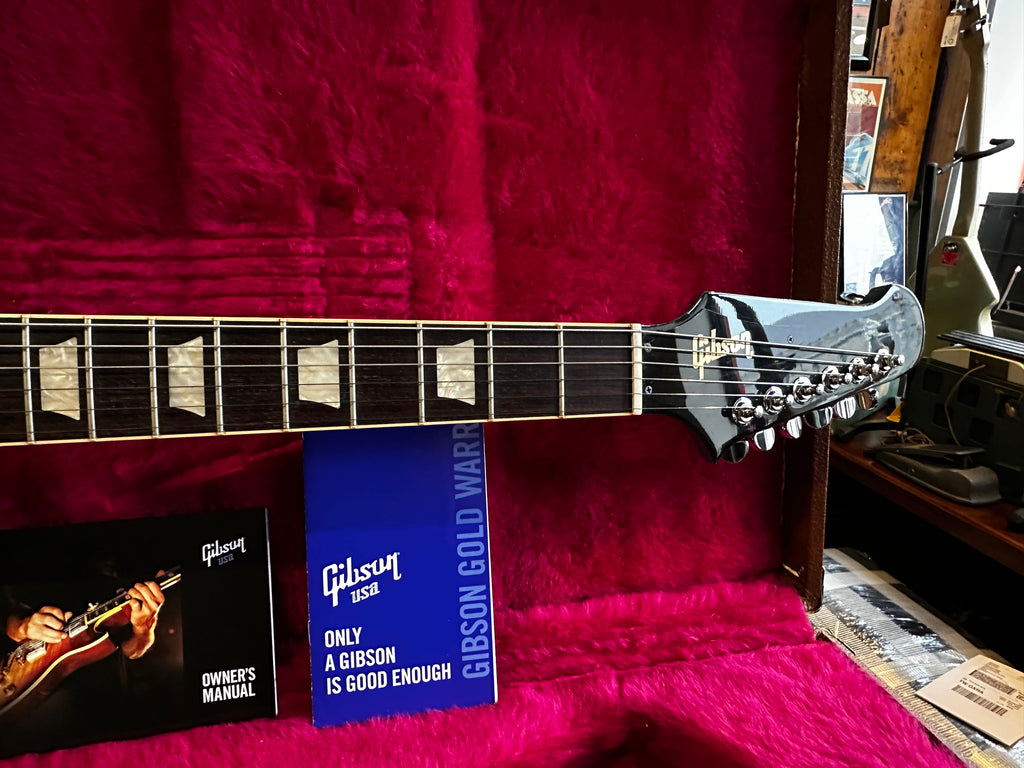 Gibson Firebird V Lyre Tail Vibrola Limited Edition Pelham Blue 2016 ...