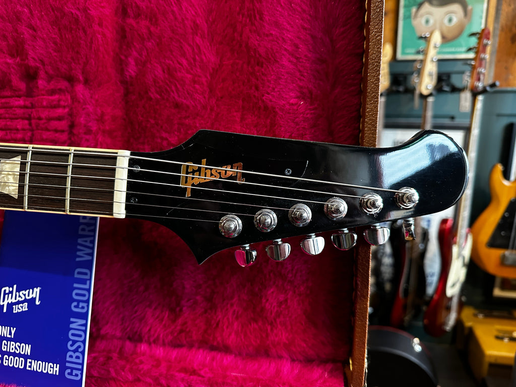Gibson Firebird V Lyre Tail Vibrola Limited Edition Pelham Blue 2016 ...