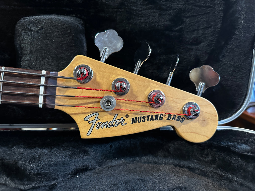 Fender American Performer Mustang Bass Satin Surf Green 2018 - Some ...