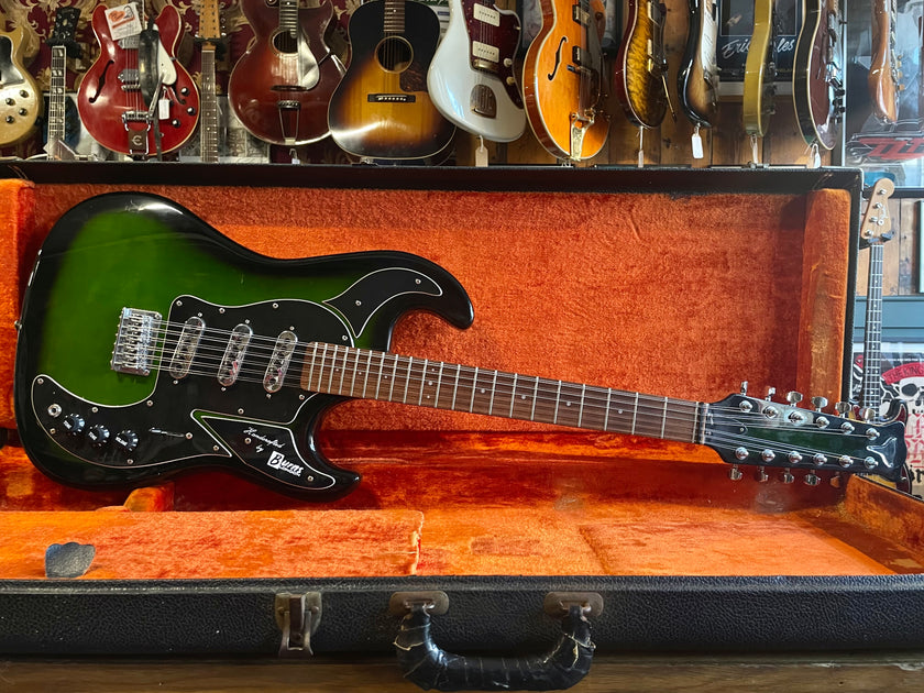 Burns Player Series Double Six 12-String Green Burst 2005 - Some Neck ...