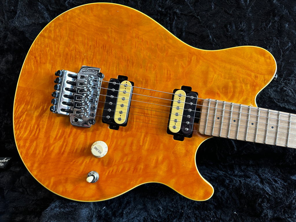Sterling AX40 Axis Transparent Gold 2010's - Some Neck Guitars