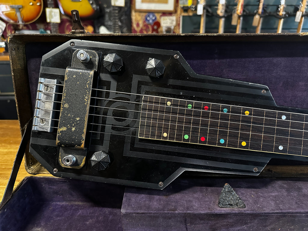 Epiphone Electar Model M Lap Steel Black 1938 - Some Neck Guitars