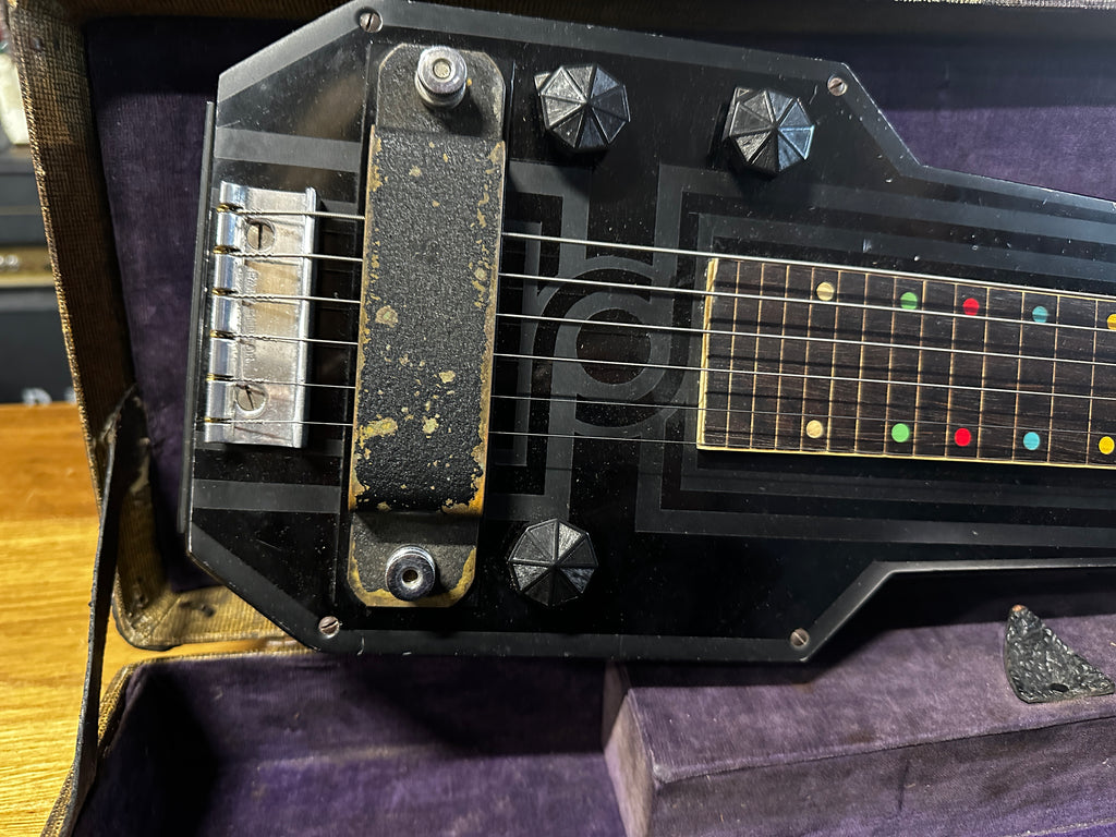Epiphone Electar Model M Lap Steel Black 1938 - Some Neck Guitars