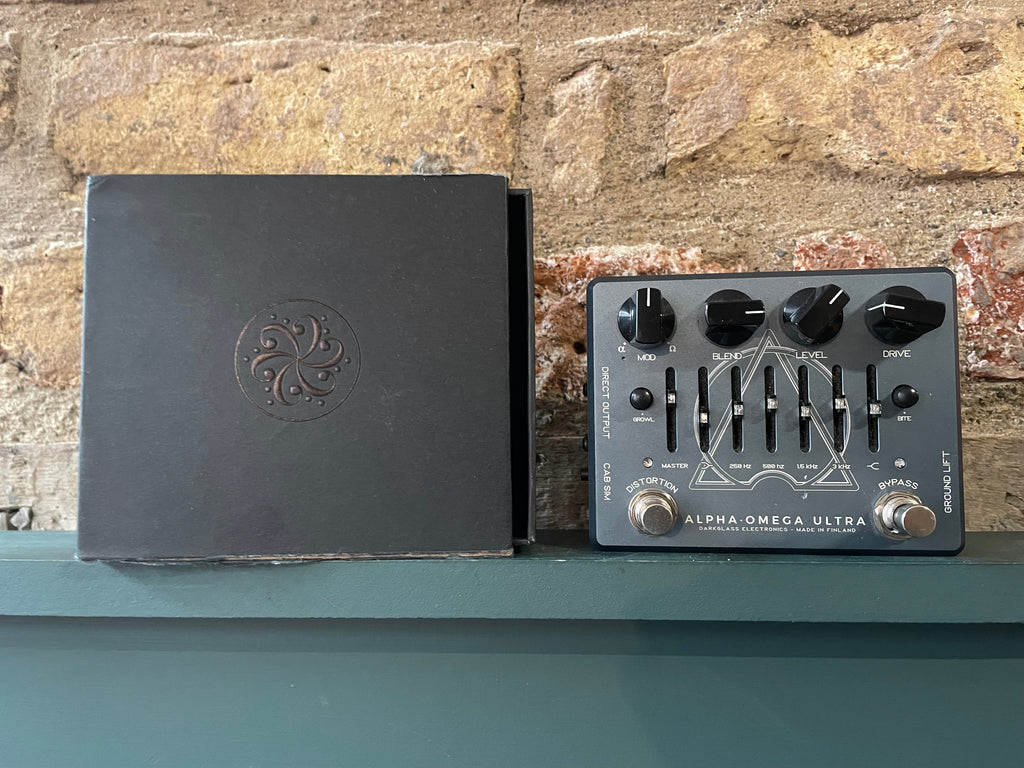 Darkglass Alpha Omega Ultra Bass Preamp - Some Neck Guitars