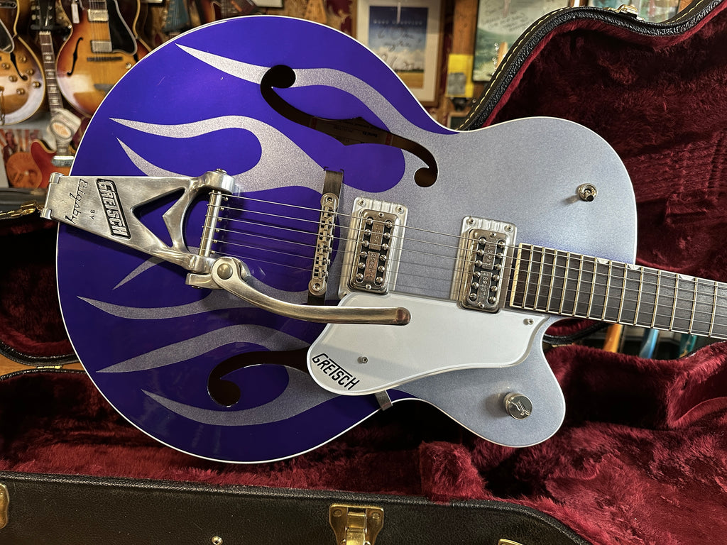 Gretsch G6120SH Setzer Hot Rod Purple Flame 2003 - Some Neck Guitars