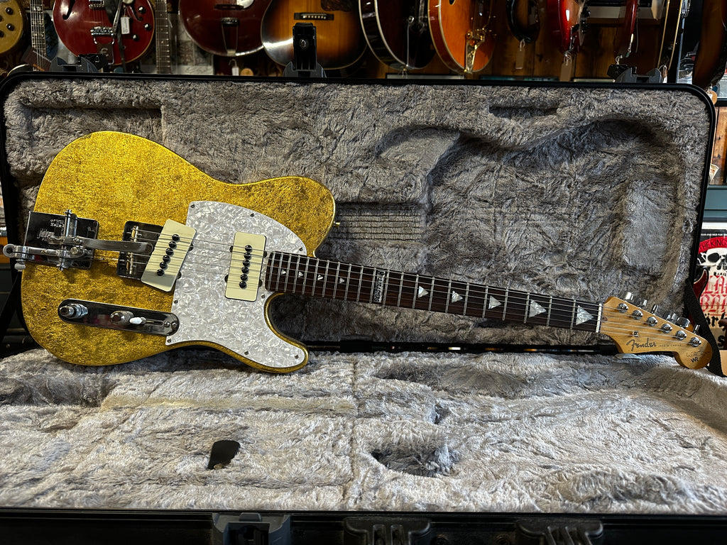 Fender Hellecasters Limited Edition Will Ray Jazz-a-Caster Gold Foil L ...