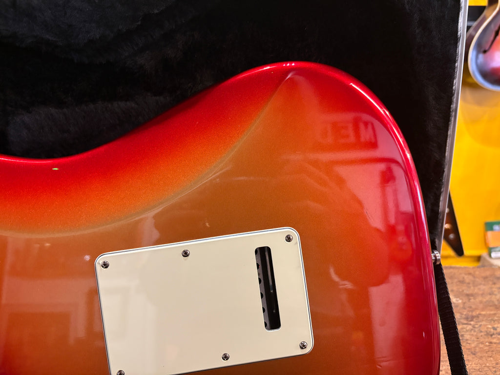 Fender American Deluxe Stratocaster Sunset Metallic 2013 - Some Neck ...
