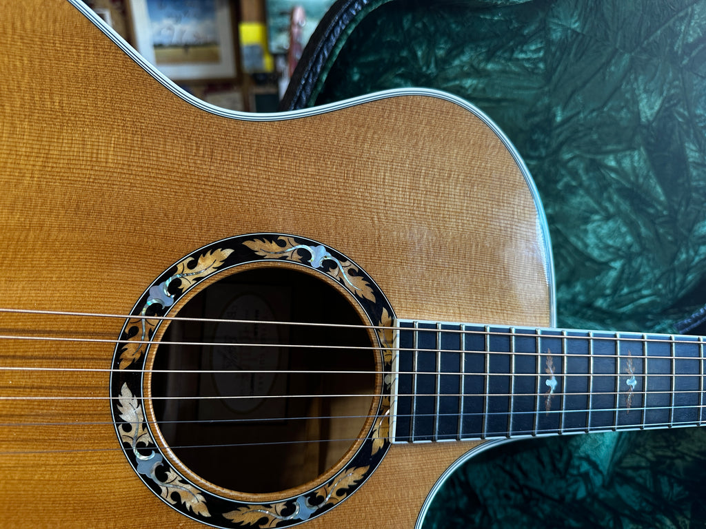 Taylor 614 CE L30 30th Anniversary Flamed Maple 2004 - Some Neck Guitars