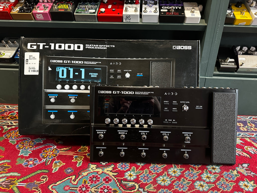 Boss GT-1000 Guitar Effects Processor - Some Neck Guitars