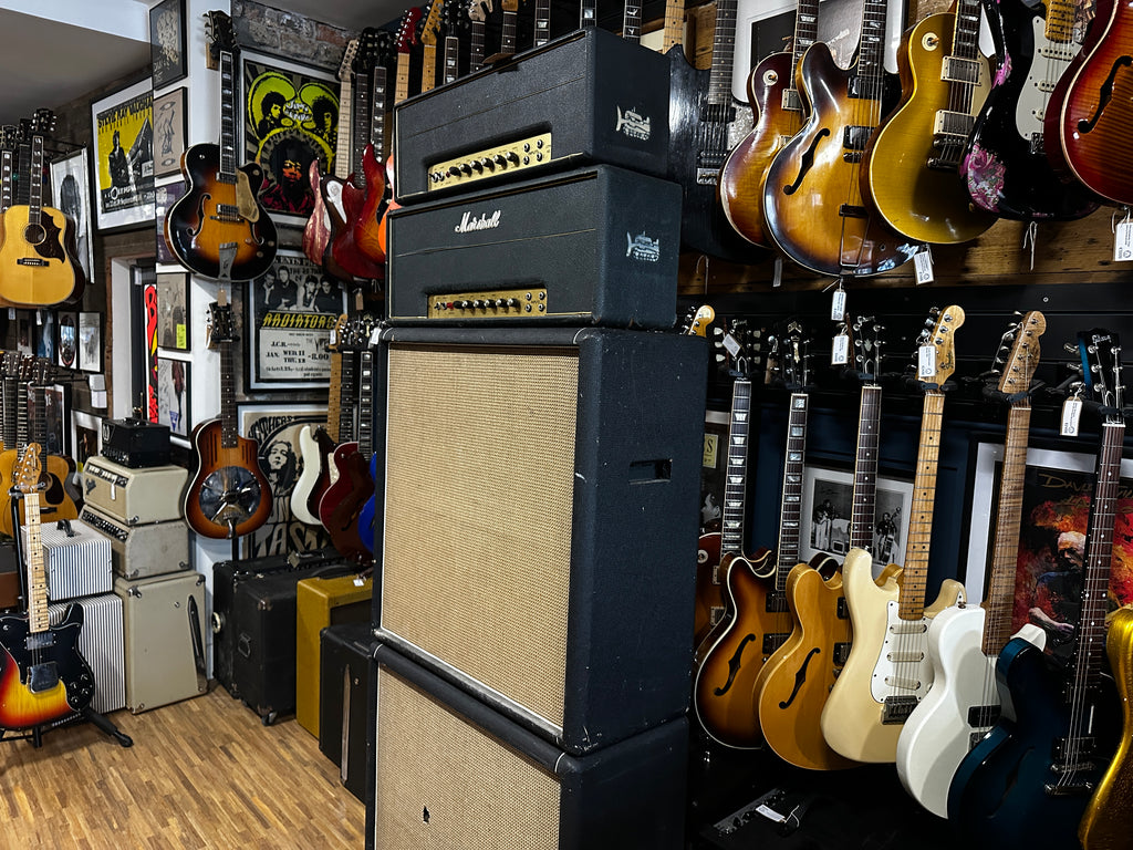 Marshall JTM-45/Super Bass Duggie Lock Rig 1960's - Some Neck Guitars