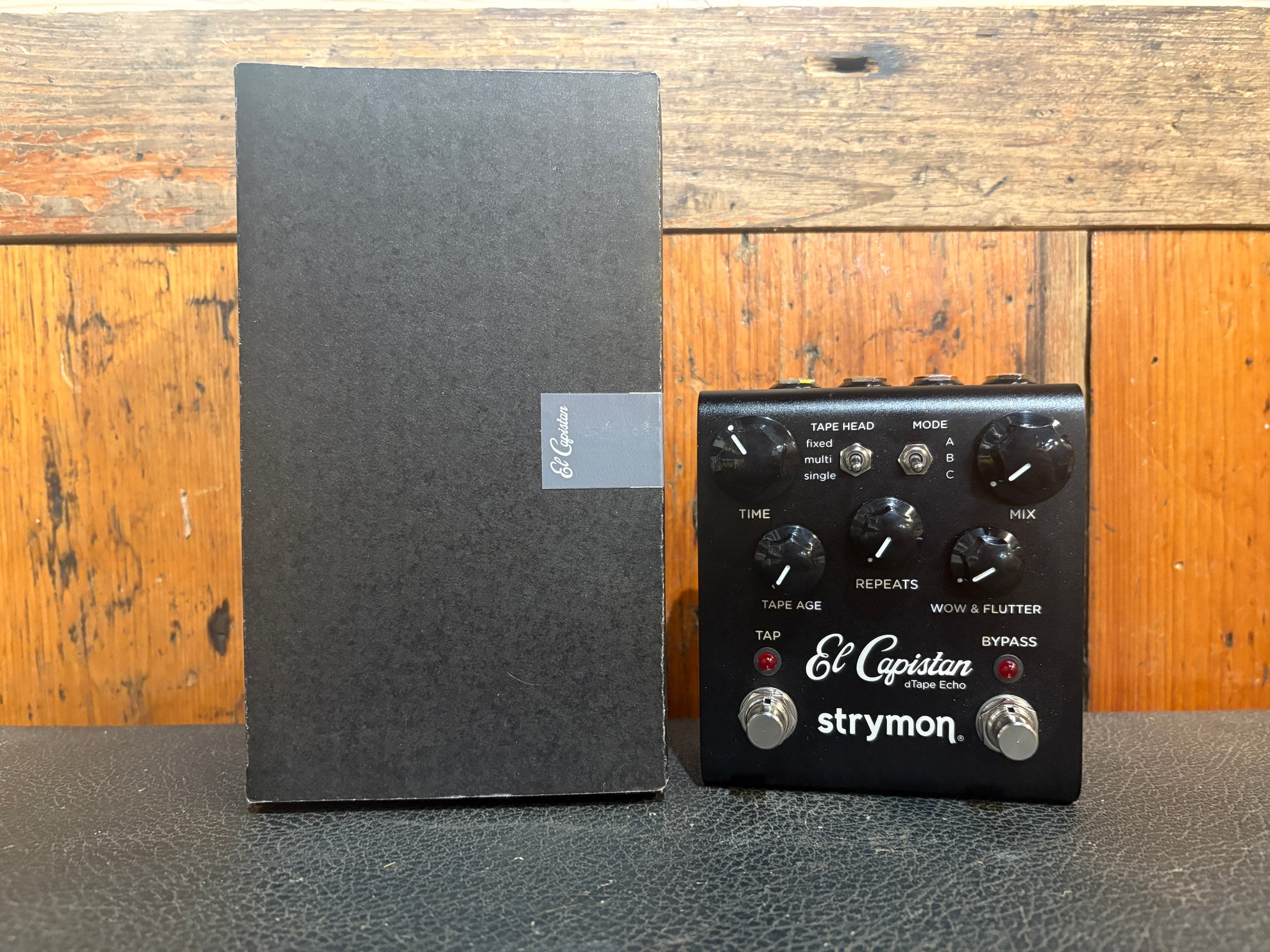Strymon El Capistan V1 dTape Echo Midnight Edition - Some Neck Guitars