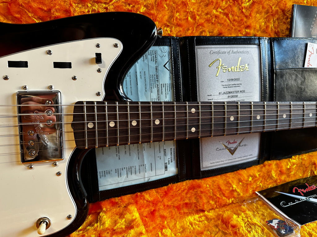 Fender Custom Shop '61 Jazzmaster CuNiFe NOS Sunburst 2022 - Some Neck ...